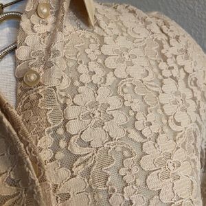 Tops | Kettlewell Ladies Extra Small Lace Blouse | Poshmark